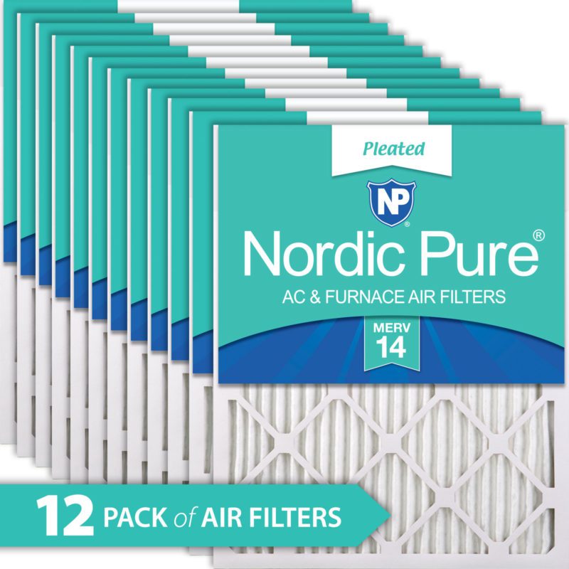 Home Furnace Air Filter 8x24x1 MERV 14 HVAC AC Replacement